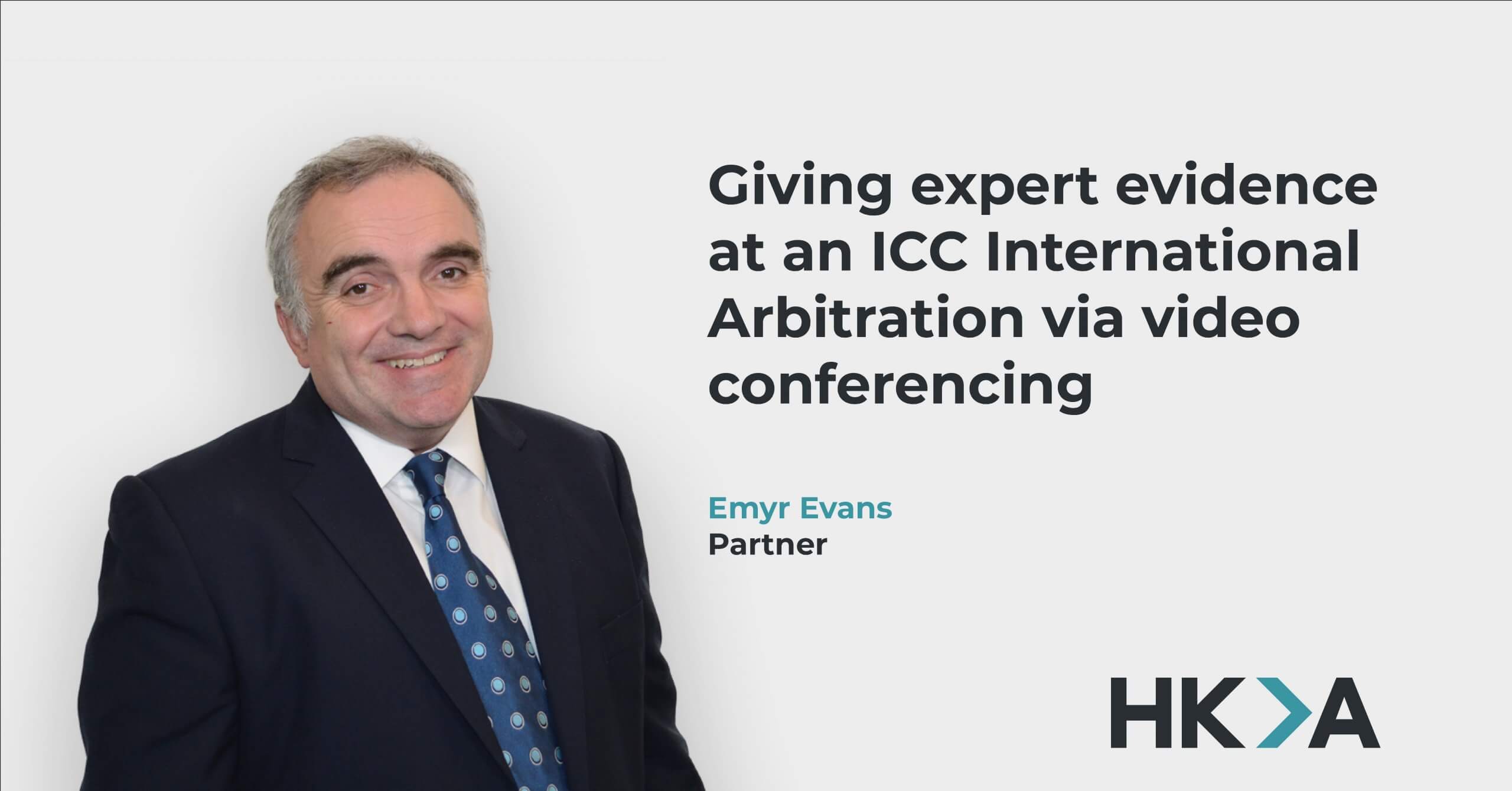 Giving expert evidence at an ICC International Arbitration via video ...