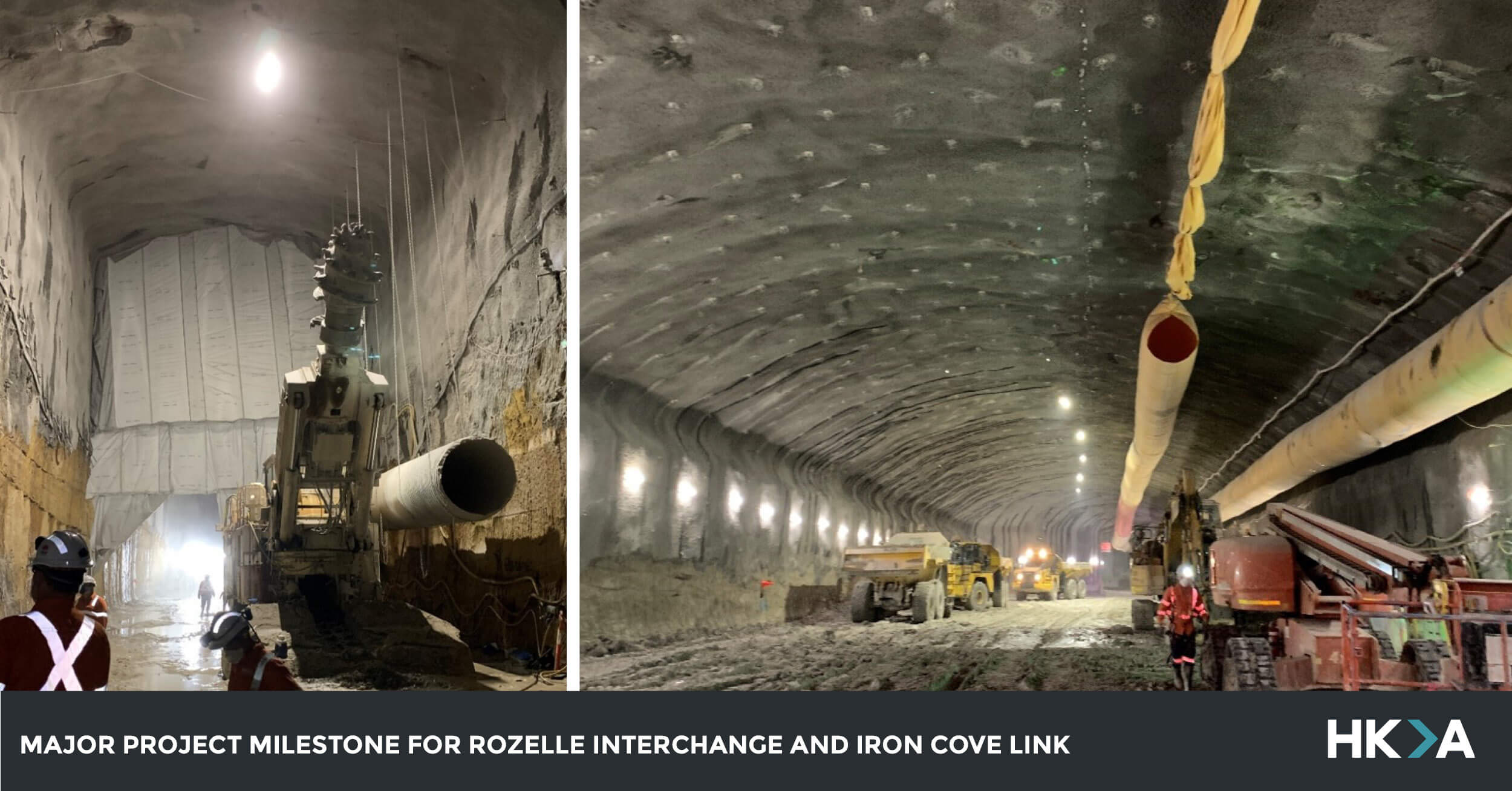 Rozelle Interchange and Iron Cove Link achieves major milestone – HKA
