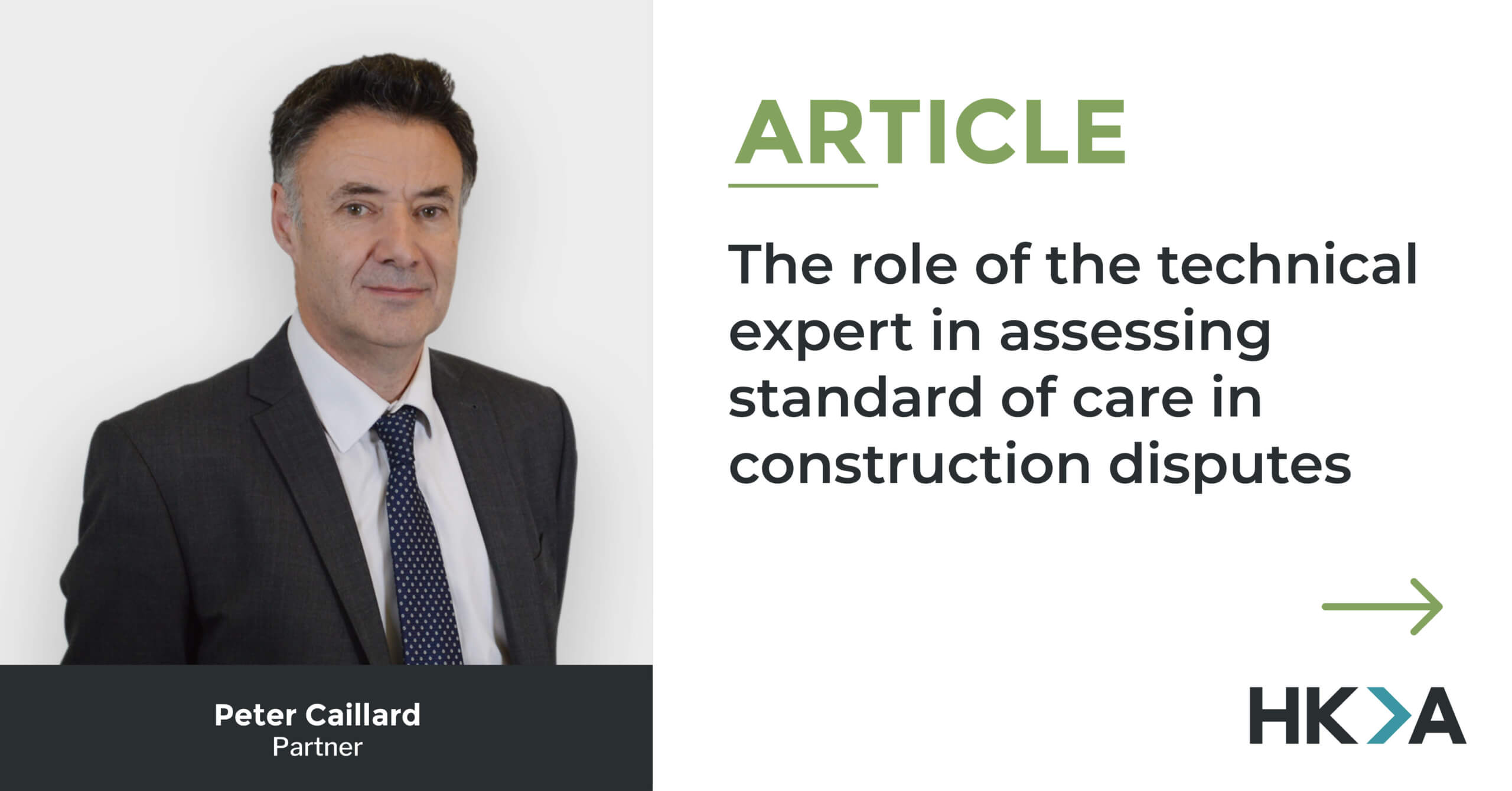 The role of the technical expert in assessing standard of care in ...