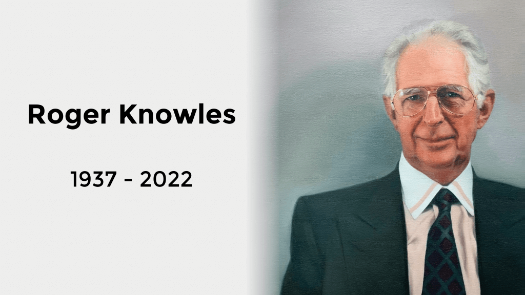 Rest in Peace, Roger Knowles – 1937 – 2022 – HKA